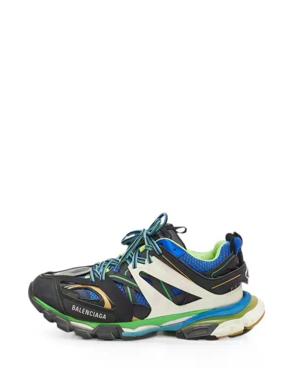 Balenciaga Track Panelled Sneakers - Black