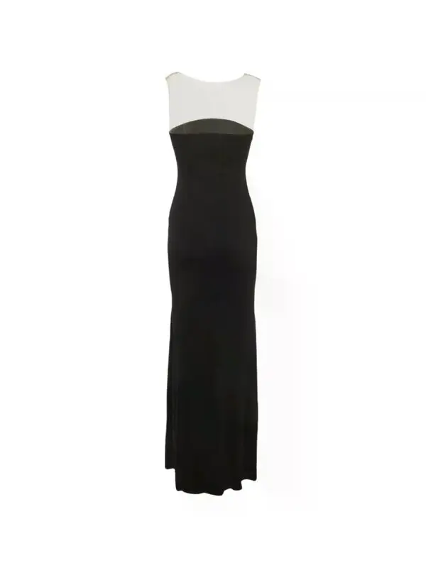 CHATS BY C.DAM Crepe Maxi Dress