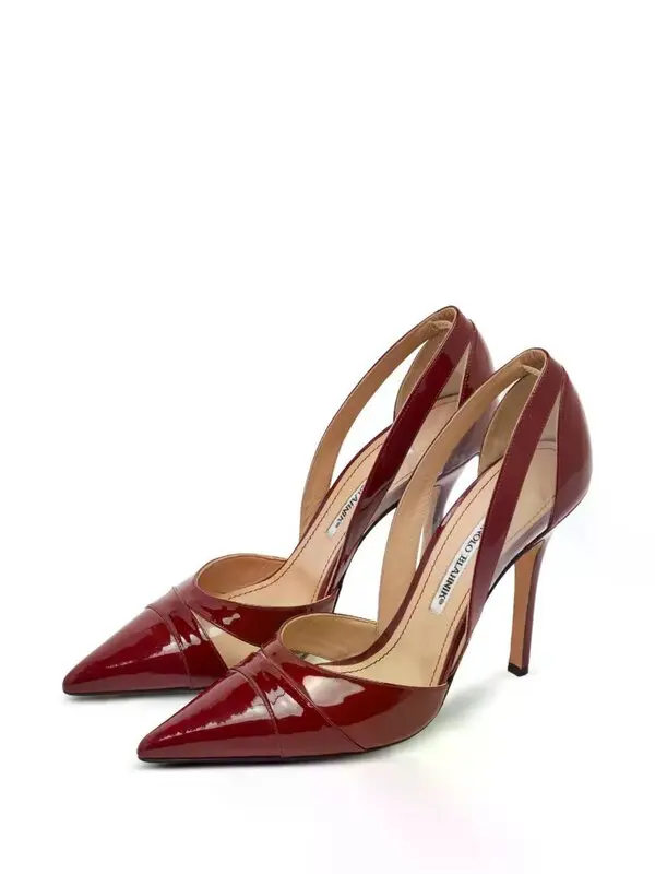 Manolo Blahnik D'orsay Pointed-toe Pumps