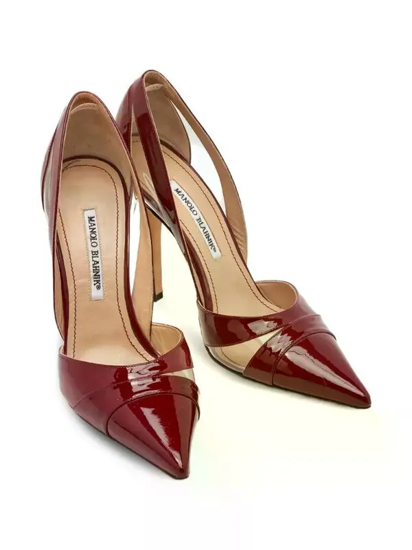 Manolo Blahnik D'orsay Pointed-toe Pumps
