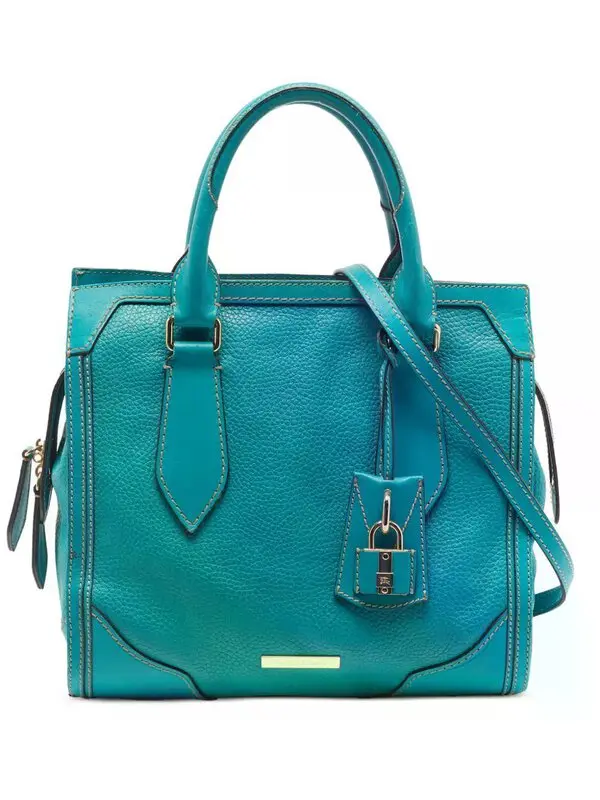 Burberry Honeywood Two-way Handbag - Green