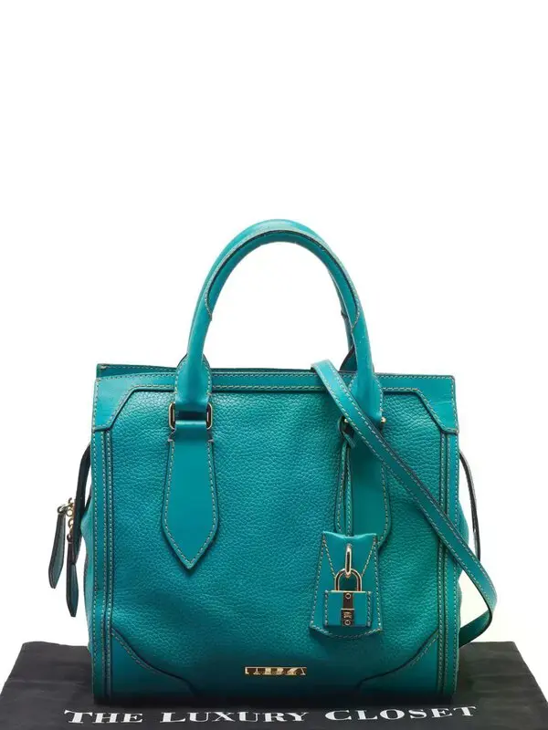 Burberry Honeywood Two-way Handbag - Green