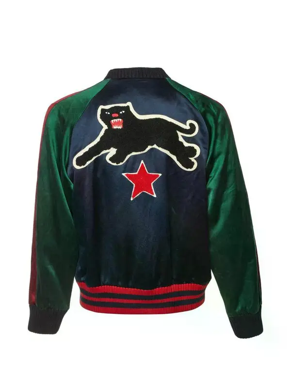 Gucci Long-sleeve Bomber Jacket