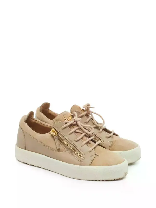 GIUSEPPE ZANOTTI Side-zip Panelled Sneakers