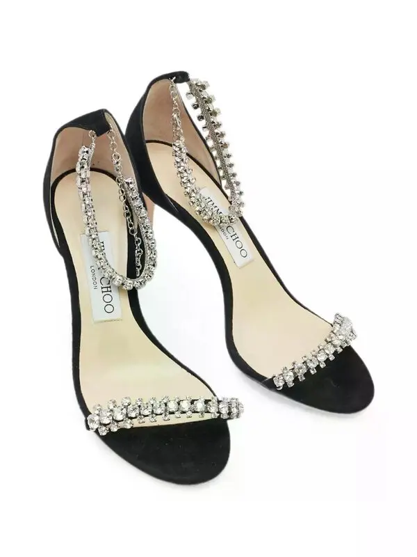 JIMMY CHOO Shiloh Crystal-embellished Sandals