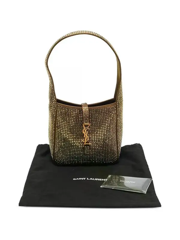 Saint Laurent Le 5 À 7 Rhinestone Handbag