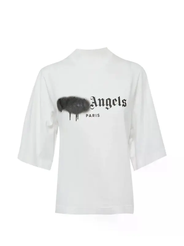 Palm Angels Logo-print T-shirt - White