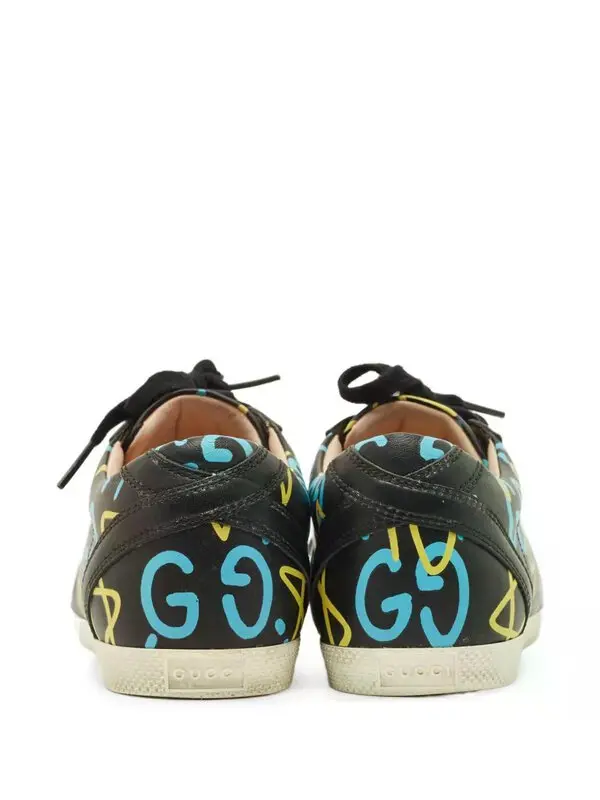 Gucci Ace Ghost Leather Sneakers