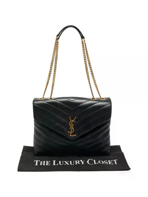 Saint Laurent Loulou Matelassé Shoulder Bag