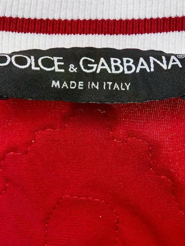 Dolce & Gabbana Pepper-print Track Jacket