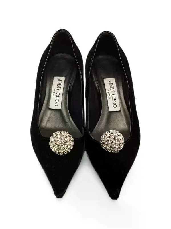JIMMY CHOO Orb Pointed-toe Pumps
