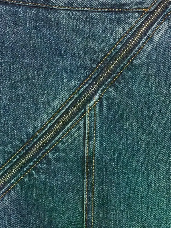 Alaïa Zip-up Wide-leg Jeans