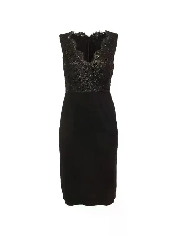 Gucci Lace-panel Jersey Mini Dress