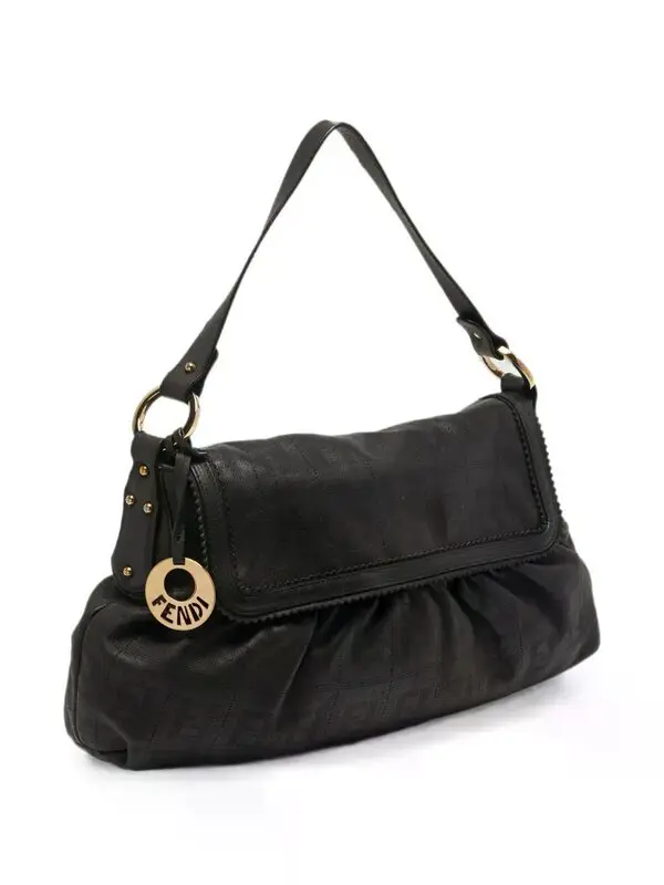 Fendi 2005 Chef Perforated Shoulder Bag
