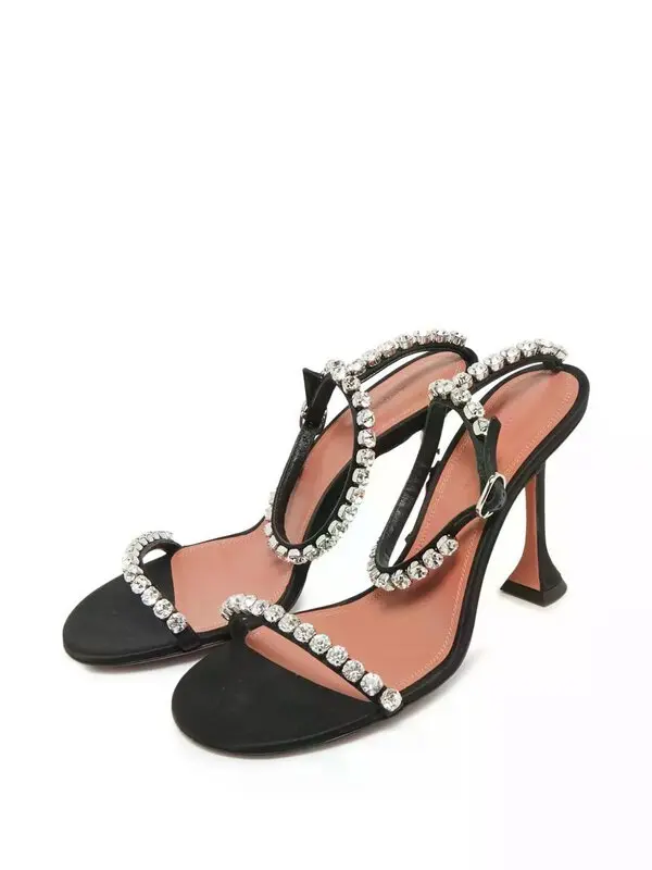 Amina Muaddi Gilda Crystal-embellished Sandals