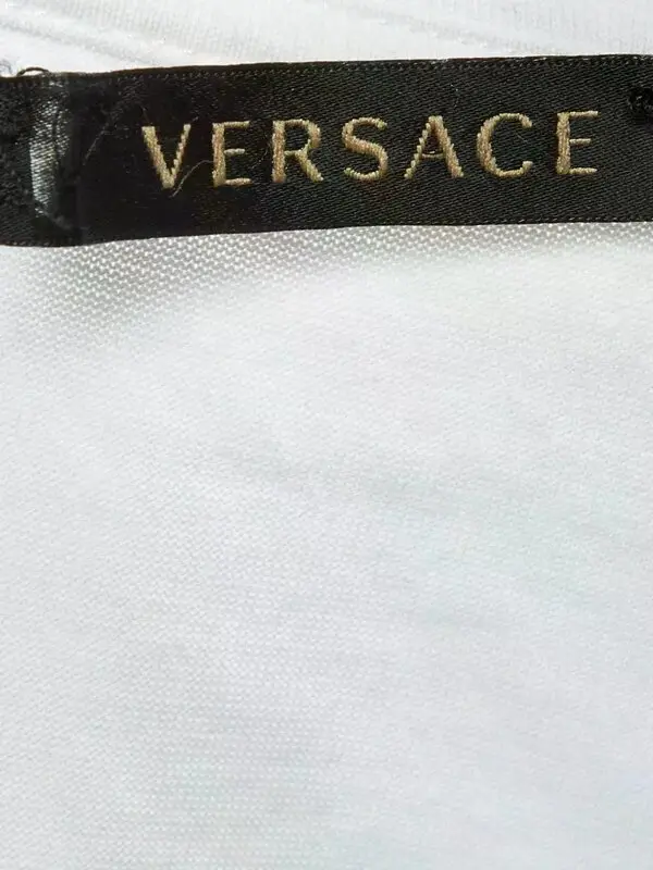 Versace Logo-embellished T-shirt