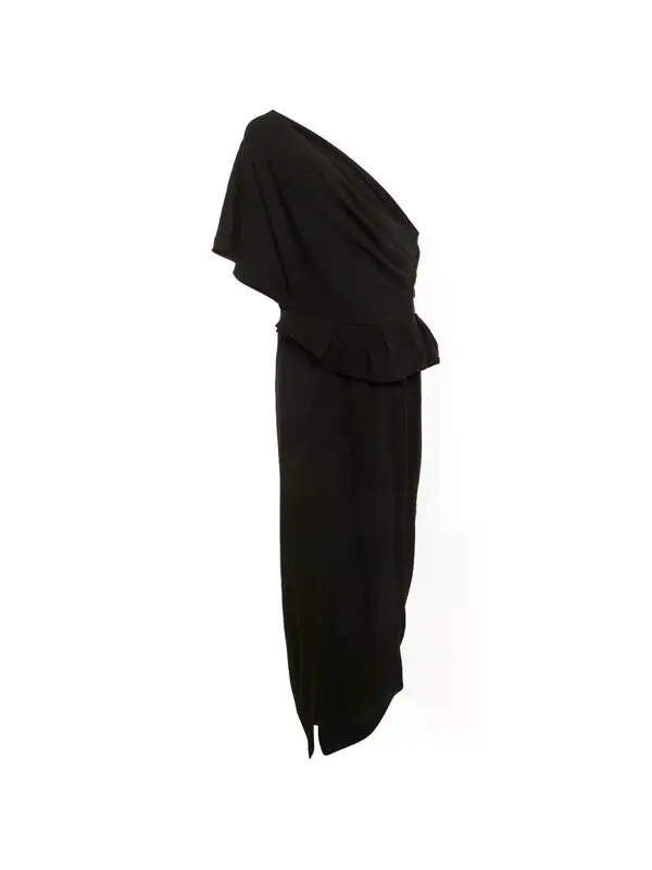 Paule Ka One-shoulder Maxi Dress