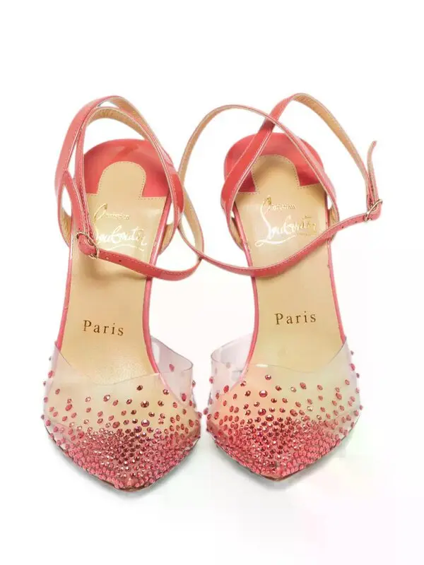 CHRISTIAN LOUBOUTIN Spikaqueen Crystal-embellished Pumps