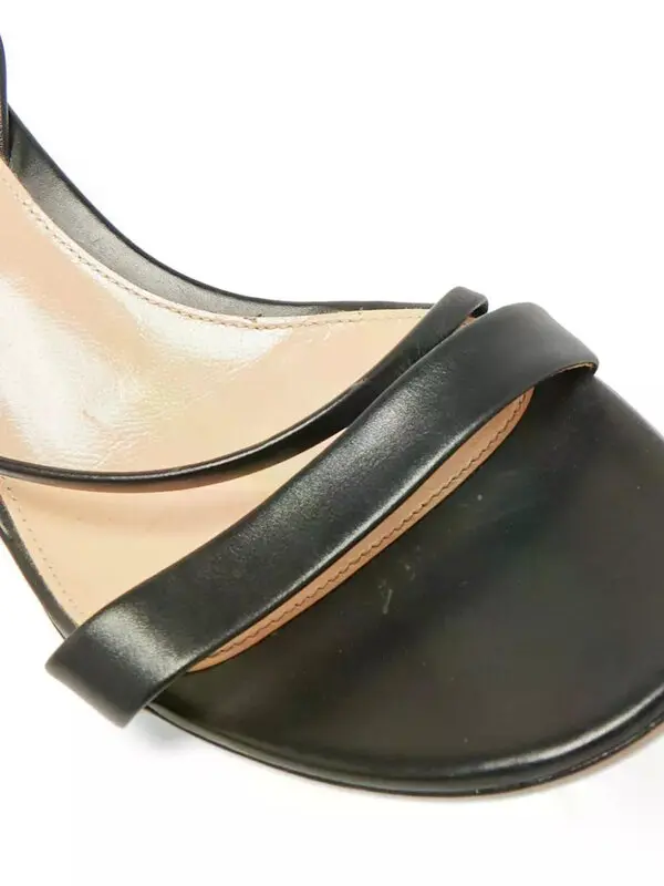 GIANVITO ROSSI Leather Buckle-fastening Heeled Sandals