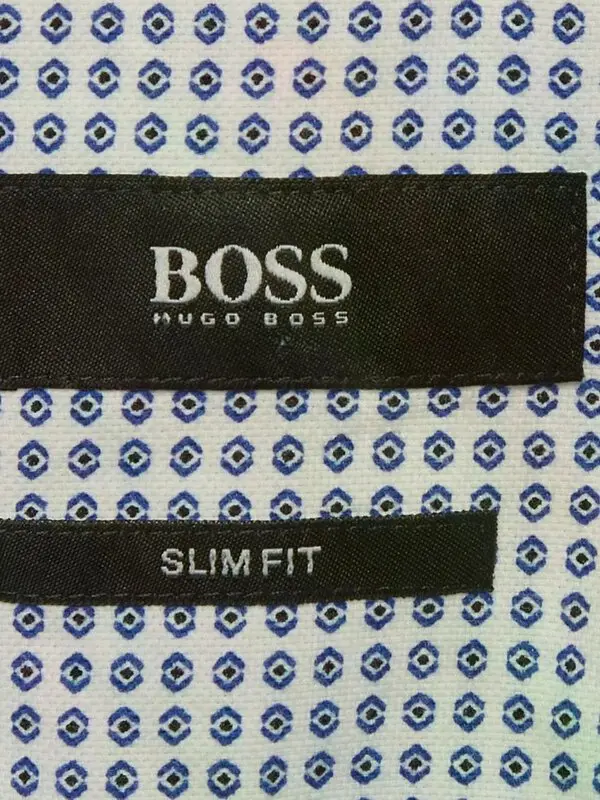 BOSS Printed-pattern Cotton Shirt