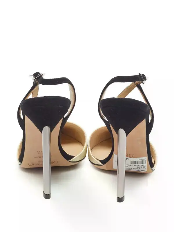 JIMMY CHOO Lucy Patent Leather Slingback Pumps