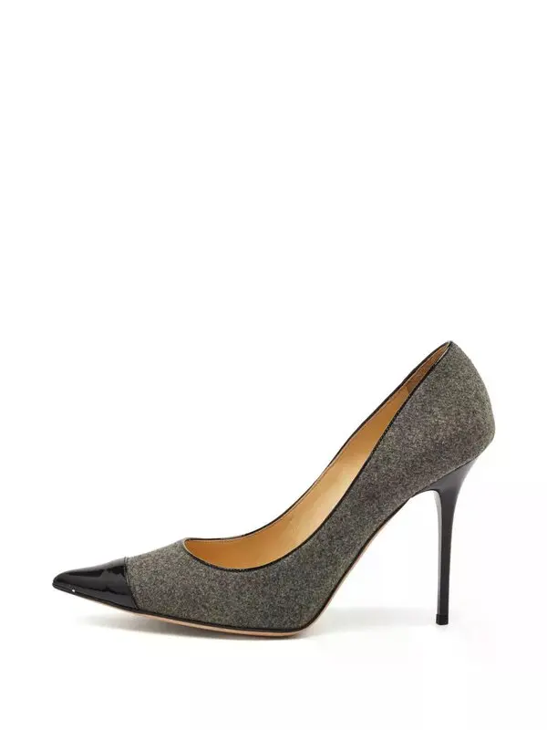 JIMMY CHOO Pointed-toe Pumps - Grey