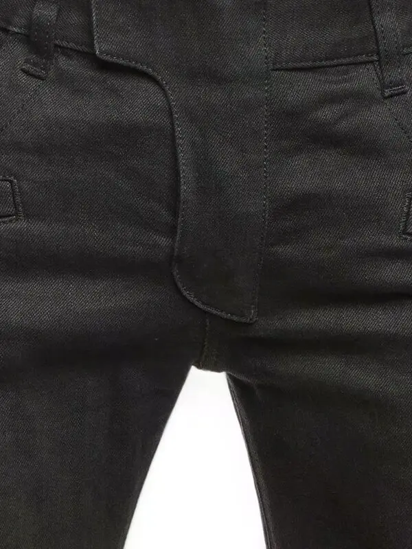 Balmain Ribbed-detail Slim-fit Jeans