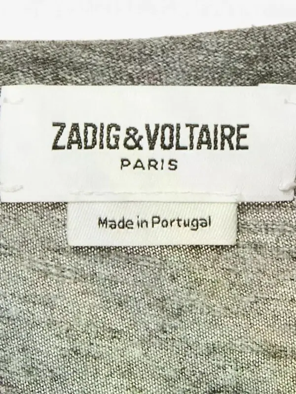 Zadig&Voltaire Round-neck Short-sleeve T-shirt