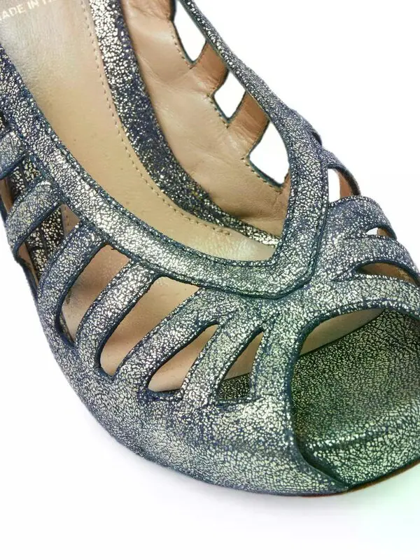 Fendi Suede Slingback Pumps