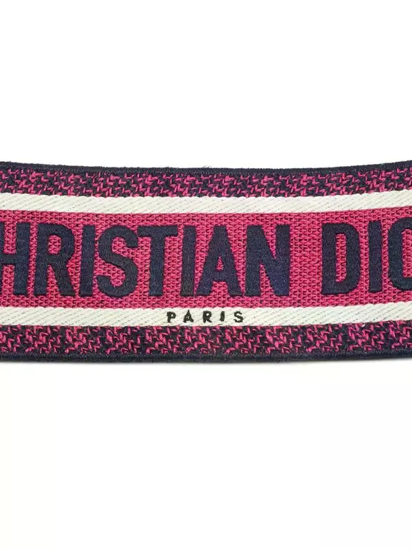 Dior Logo-embroidered Shoulder Strap