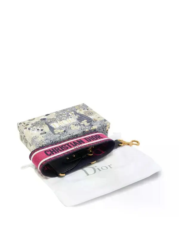 Dior Logo-embroidered Shoulder Strap