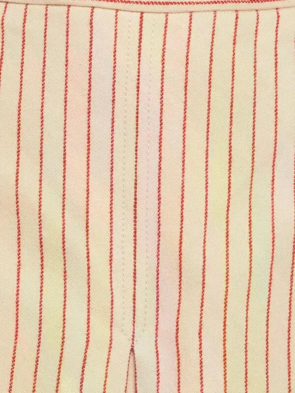 Gucci Horsebit-detail Striped Midi Skirt