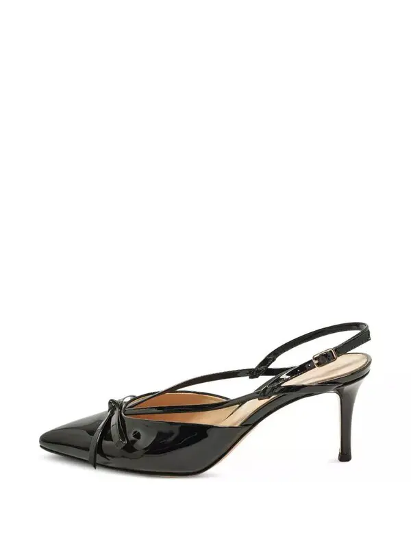 GIANVITO ROSSI Bow-detail Pumps - Black