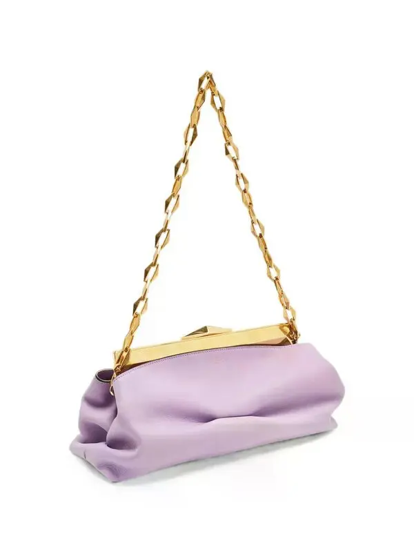 JIMMY CHOO Diamond Frame Clutch Bag