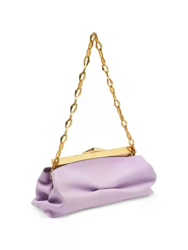 JIMMY CHOO Diamond Frame Clutch Bag