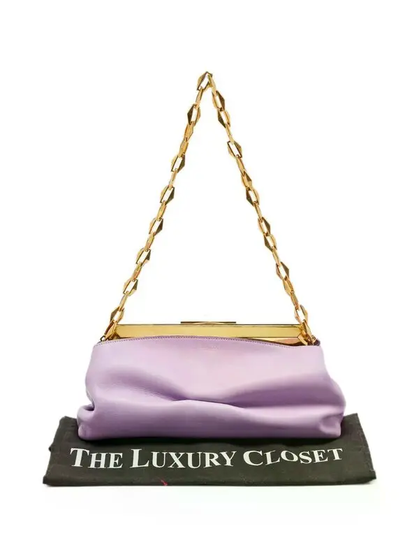 JIMMY CHOO Diamond Frame Clutch Bag