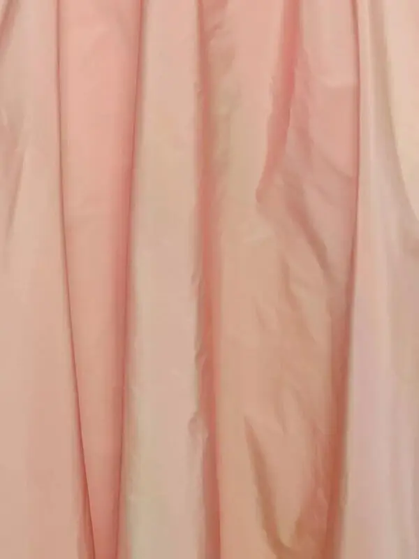 Red Valentino Gathered Crepe Maxi Skirt