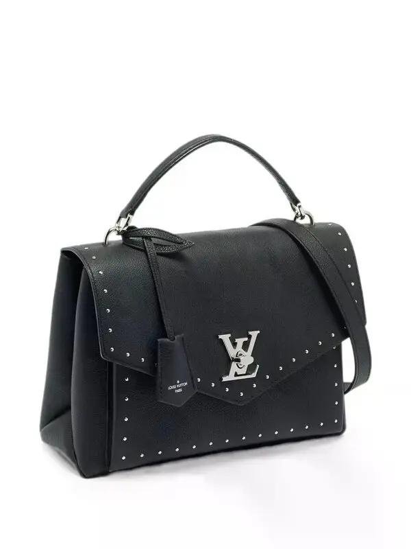 LOUIS VUITTON 2018 Mylockme Studded Tote Bag