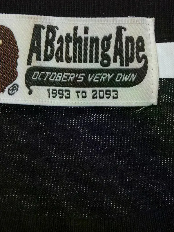 A BATHING APE X Ovo Woodland Camo Ape Head T-shirt