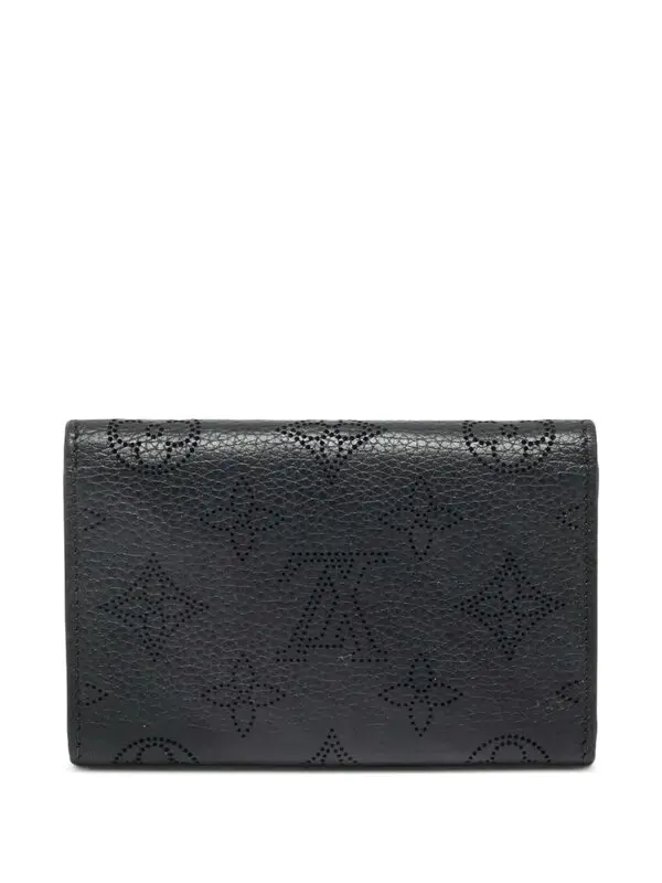 LOUIS VUITTON 2017 Anae Monogram Mahina Coin Purse