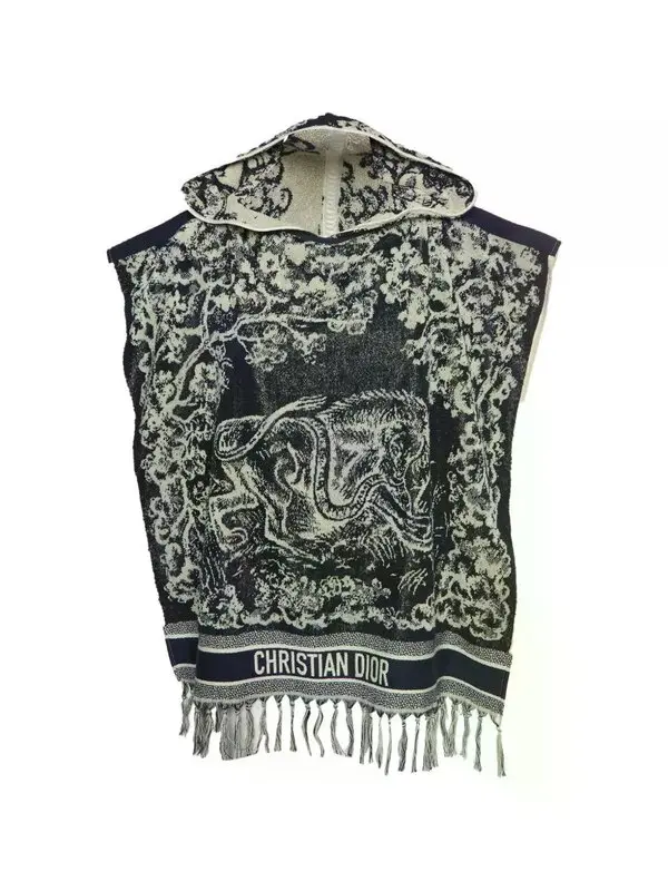 Dior Toile De Jouy Poncho