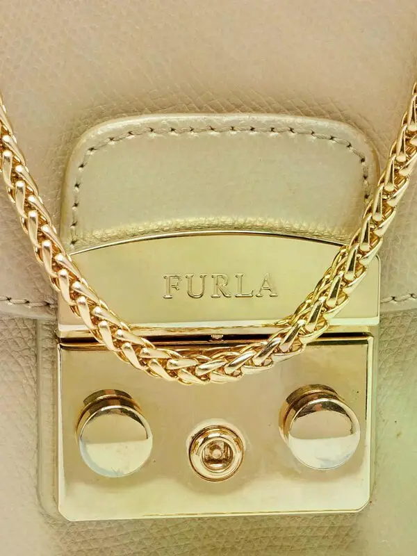 Furla Metropolis Leather Cross Body Bag