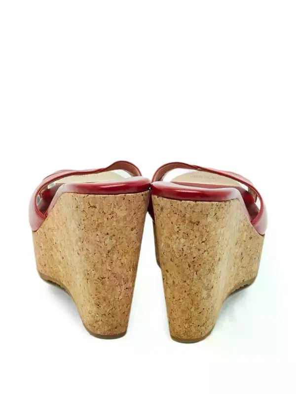 JIMMY CHOO Prima Cork-platform Wedge Sandals