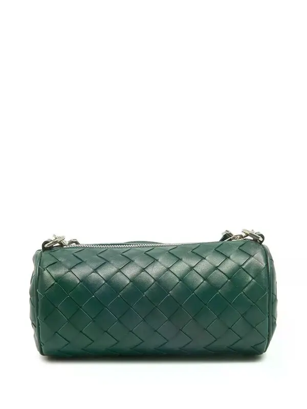 Bottega Veneta Mini Barrel Intrecciato Crossbody Bag