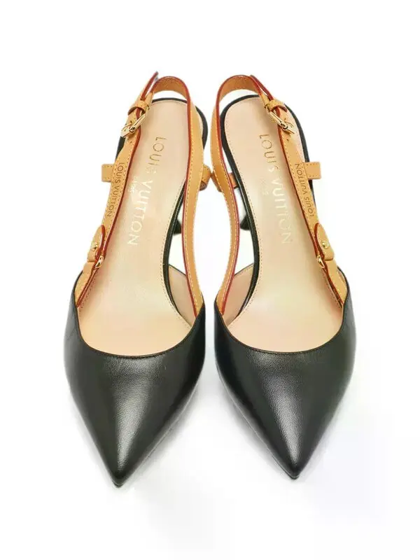 LOUIS VUITTON Blossom Slingback Pumps