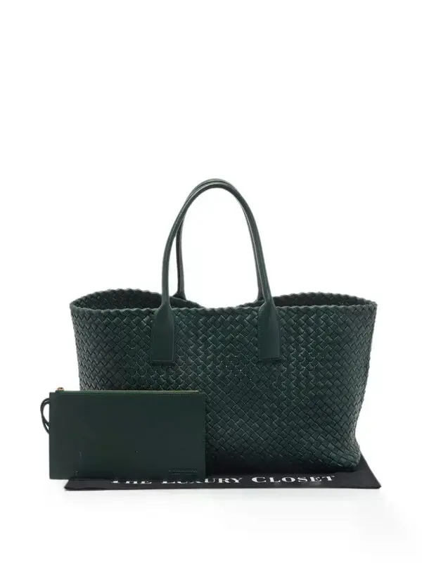 Bottega Veneta Intrecciato Cabat Tote Bag