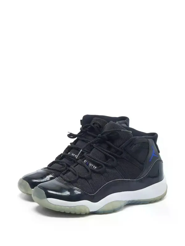 JORDAN Air 11 Retro Space Jam High-top Sneakers - Black