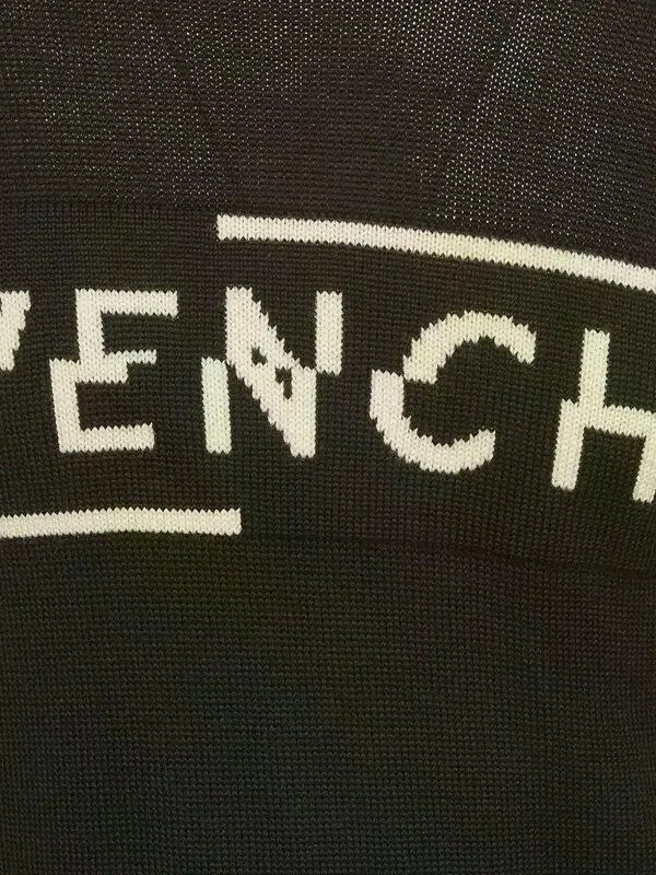 Givenchy Logo-intarsia Crew-neck Sweater