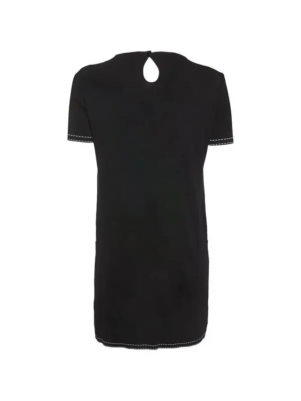 Elisabetta Franchi Bow-detail Mini Dress