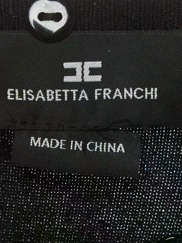 Elisabetta Franchi Bow-detail Mini Dress